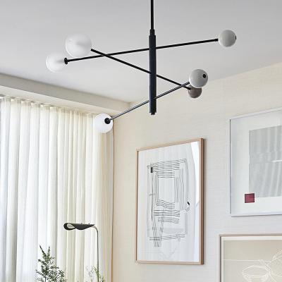 China Nordic restaurant personality designer creative simple bedroom Orbital 3-Tier Chandelier(WH-MI-198) for sale