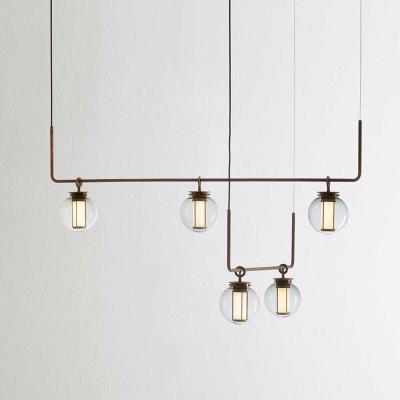 China Modern Led Glass Pendant Lamp for Bar Living room Bai Chandelier(WH-MI-203) for sale