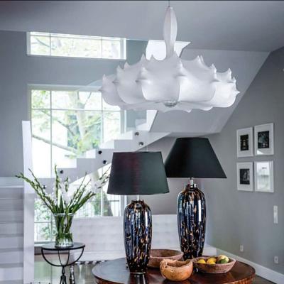 China Silk chandelier atmosphere courtyard exhibition hall living room Zeppelin Chandelier（WH-MI-204) for sale