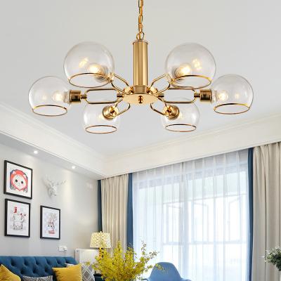 China Modern Scandinavian chandelier Kitchen Glass ball nordic chandelier(WH-MI-229) for sale