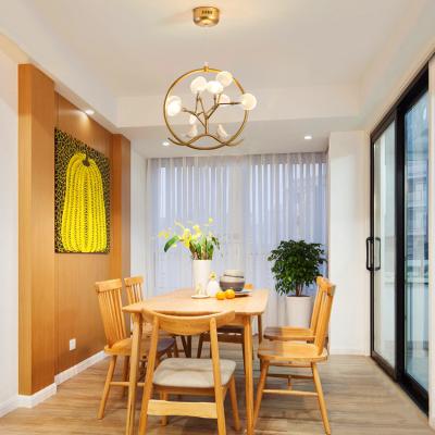 China Bird cage ring chandelier Lamp Nordic Design Tree Branch Chandelier(WH-MI-249) for sale