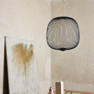 China Replica Foscarini Spokes 1/2 Suspesnsion Pendant Lamp Birdcage Light Italian Designer Lamp(WH-MI-257) for sale