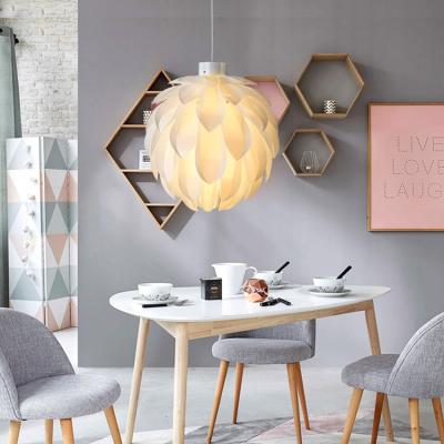 China Nordic pendant lamp design white pinecone  creative acrylic lamp for dining room kitchen bar Pendant Light(WH-AP-107) for sale
