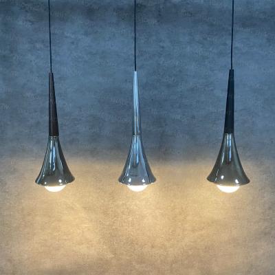 China Nordic Long Pendant Light Stair Italian design lamp Villa Restaurant chrome light Living Room Pendant Light(WH-AP-153) for sale