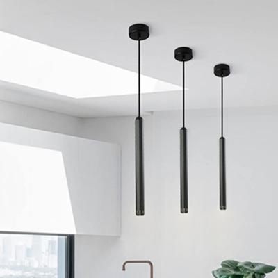China Nordic Long pendant light design gold lamp Modern aluminum Lights Dining Room Living Room Pendant Lamp(WH-AP-159) for sale