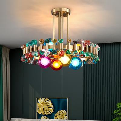 China Crystal Luxury Chandelier Dining Living Room Modern Creative Hanging lighting(WH-MI-289) for sale