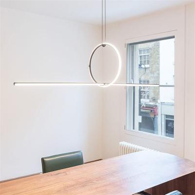 China Creative Modern LED Pendant lights For Kitchen Room Living Room suspension minimalist chandelier(WH-MI-301) for sale