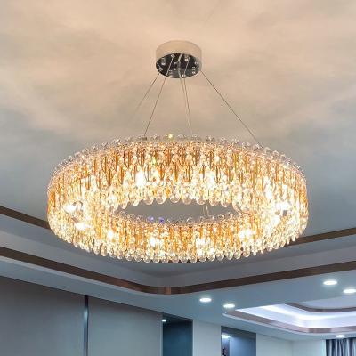 China Luxury Living Room Sitting room Metal Round gold ceiling light(WH-MI-306) for sale