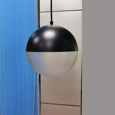 China LED Glass ball pendant lights Postmodern gold black minimalist lamp dining Room bar kitchen Pendant Lamp(WH-AP-173) for sale