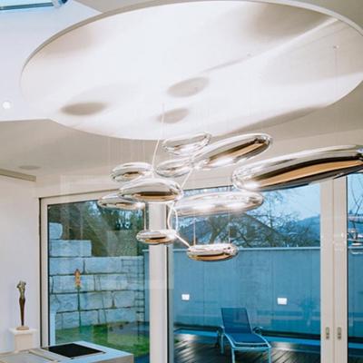 China Nordic Glass Pendant Lamp New Drops pendant lights silver Indoor Home Lighting Decoration Mercury Collection(WH-AP-183) for sale