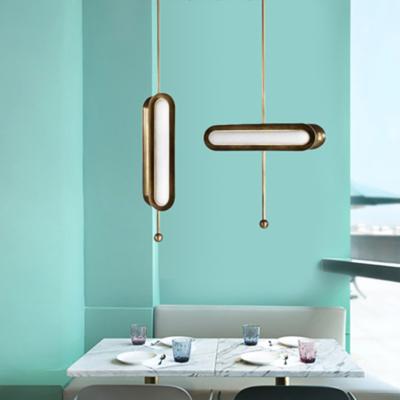 China Modern metal Pendant lamp Designrer Simple LED Lights Nordic LOFT Restaurant Kitchen Living Room Pendant Lamp(WH-AP-190) for sale
