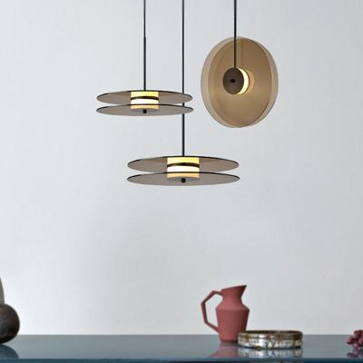 China Post-modern restaurant luxury creative glass Pendant lamp Scandinavian designer art bedroom Pendant lamp(WH-AP-192) for sale