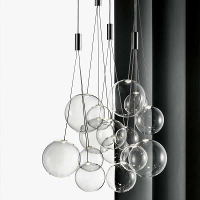 China Modern Glass Pendant Lights Nordic lamp gold ​Fashion Bedroom Dining  Lighting for Designers Pendant Light(WH-AP- 200) for sale