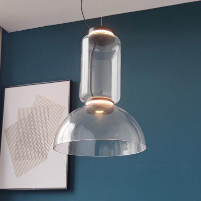 China Italy Design Light decor minimalist lamp Glass Pendant Light for Living Room Kitchen Dining Suspension Light(WH-AP-212) for sale