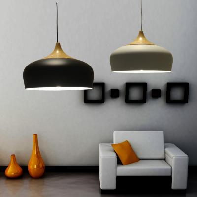 China Nordic industrial Pendant lights Japan style indoor home decorative wooden lamps living room Pendant Lamp(WH-AP-215) for sale
