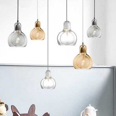 China Nordic industrial lamp vintage Loft Pendant Lights Glass Pendant lamp Kitchen Dining Room Mega  Pendant Lamp(WH-AP-237 for sale
