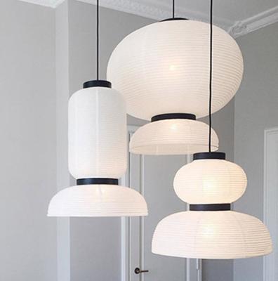 China Danish Design Oak Rice Paper White Pendant Light E27 for Restaurant Bedroom Formakami Pendant Light(WH-AP-263) for sale