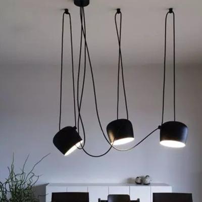 China Nordic Drum Lamp LED Spider Industrial Pendant Lights for Kitchen loft Aim Pendant Light(WH-AP-277) for sale