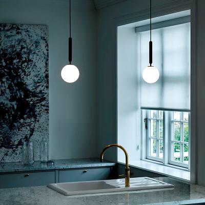 China Nordic Glass Pedant Light Designer Dining Room Carina Modern Sleek Clean Looking Pendant Light(WH-AP-297) for sale