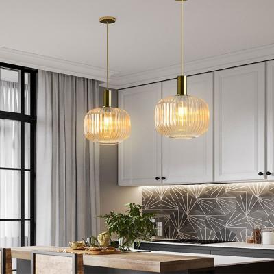 China Nordic glass pendant lights Creative lamp E27 Torunn Textured Glass Perfume Bottle Pendant Light(WH-AP-301) for sale