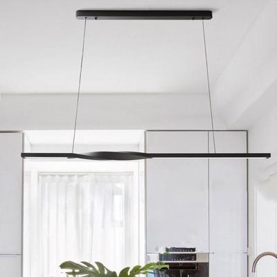 China Modern black Pendant Light for dinning room Eskel Contemporary Slender Graceful Case Pendant Light(WH-AP-322) for sale