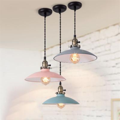 China Nordic metal Pendant Lamps Creative Store bar Thorvald Industrial Vintage Twisted Cord Pendant Light(WH-AP-351) for sale