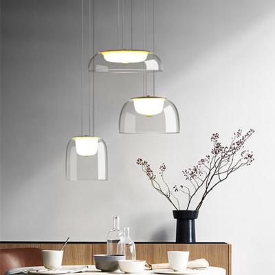 China Nordic Pendant Lights Modern Led Bar Decor Loft Kitchen Maiken Modern Glass Shade Pendant Light(WH-AP-358) for sale