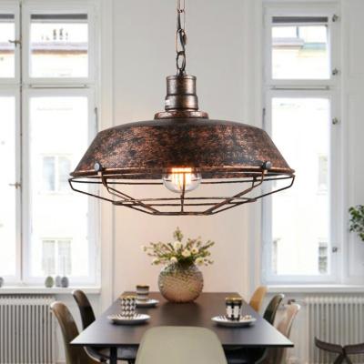 China Loft Style Vintage Industrial Iron pendant light E27 for Salon Restaurant Bar antique pendant light(WH-VP-78) for sale