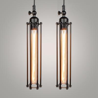 China Industrial Loft Pendant Lamp for Restaurant Corridor Retro Indoor Home Decor long pendant lamp(WH-VP-106) for sale