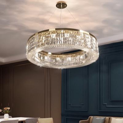 China luxury Decor Led Chandelier Creative Crystal Living Room Lamp Modern large chandelier(WH-CY-169) for sale