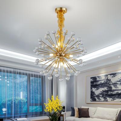 China Modern Crystal Chandelier Lighting For Living Room Bedroom Restaurant Dandelion Chandelier(WH-CY-207) for sale