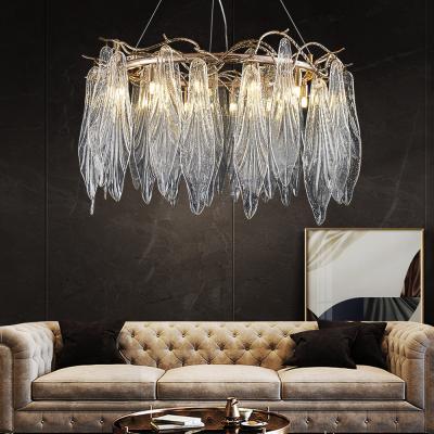 China Modern Led Chandelier For Living Dining Room Creative Glass farmhouse light(WH-CY-211) for sale