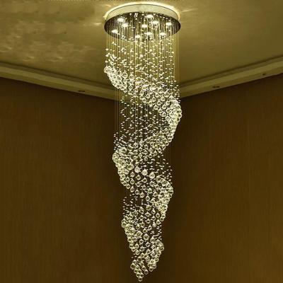 China Manggic Modern Crystal Chandelier For Spiral Interior Design kitchen hanging light(WH-NC-26) for sale