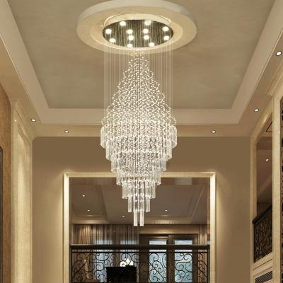 China Stairs Chandeliers Modern Crystal Chandelier Lighting Interior lamp(WH-NC-30) for sale
