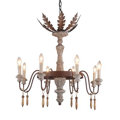 China Rustic foyer big chandelier italian murano living room industrial chandelier(WH-CI-112) for sale