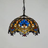 China European creative colored glass retro restaurant Art Decor Chandelier(WH-TF-31) for sale