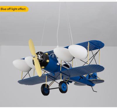 China Children's room airplane pendent lamp lights cartoon Bedroom Boys Hanging Lamp(WH-MA-140) for sale