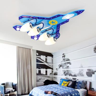 China Airplane kids bedroom decor led lights for room indoor chandelier lighting(WH-MA-143) for sale