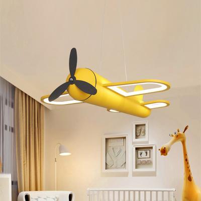 China Children's Led Pendant Lamp Airplane Nordic Hanging kids room decoration boys(WH-MA-151) for sale