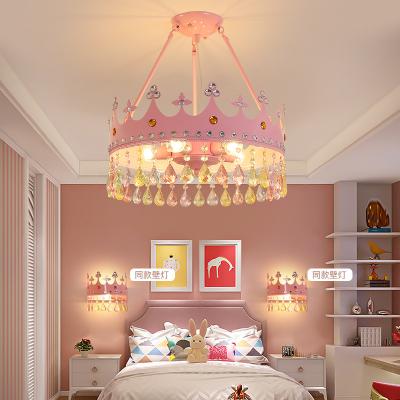 China Kids room Crown Chandelier flat ceiling light scandinavian lamp(WH-MA-180) for sale