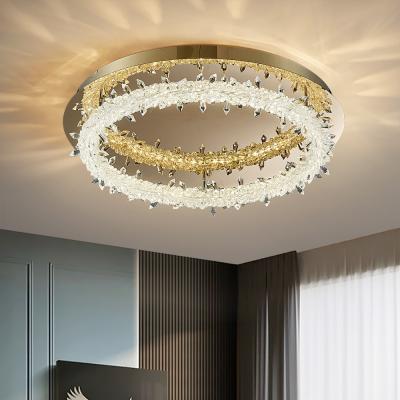 China Crystal Led Ceiling Chandelier For Living Room Bedroom modern ceiling lamp(WH-CA-68) for sale