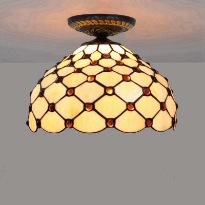 China Tiffany lamp Style Indoor home Living room Bedroom Kitchen yewllo industrial chandelier(WH-TA-20) for sale
