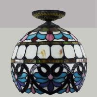 China European-Style Lovely Baroque Multi-Color Glass Restaurant Bedroom dining light hanging（WH-TA-29) for sale