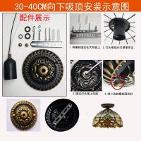 China European-Style Lovely Baroque Multi-Color Glass Restaurant Bedroom dining light hanging（WH-TA-29) for sale