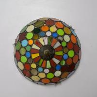 China Creative Mediterranean retro stained glass aisle corridor balcony lobby bedroom bar ceiling lamp(WH-TA-34) for sale