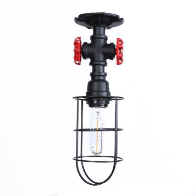 China Industrial Loft Small Simple Corridor Bedroom Side Room Dining Room steampunk ceiling lamp（WH-LA-37） for sale