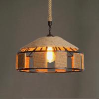 China Loft  Rope Chandelier Lighting Industrial Vintage Lamp Clothing Store Restaurant Light(WH-VP-145) for sale