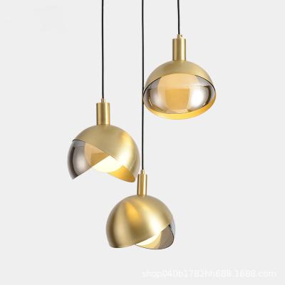 China Europe Modern LED Glass Ball Luxury Pendant Light on Dining Room Kitchen island Light(WH-GP-81) for sale