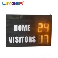China Linger LFS-4D300Y LED Football Scoreboard 300mm Digit Wireless 250m Communication for sale