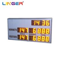 China Wireless 470MHz Digital Table Tennis Scoreboard 1000mm x 2300mm with 100,000 Hour LED Life and IP65 Rating for sale